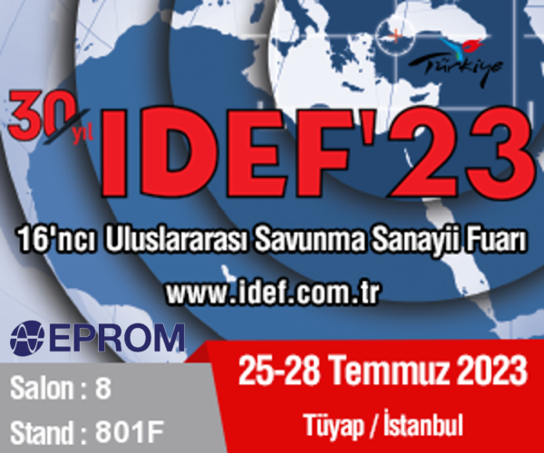 IDEF 2023 Visit Our Stand - EPROM Inc.